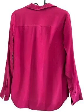 Equipment | Tops | Equipment Femme 0 Silk Signature Button Down Blouse ...